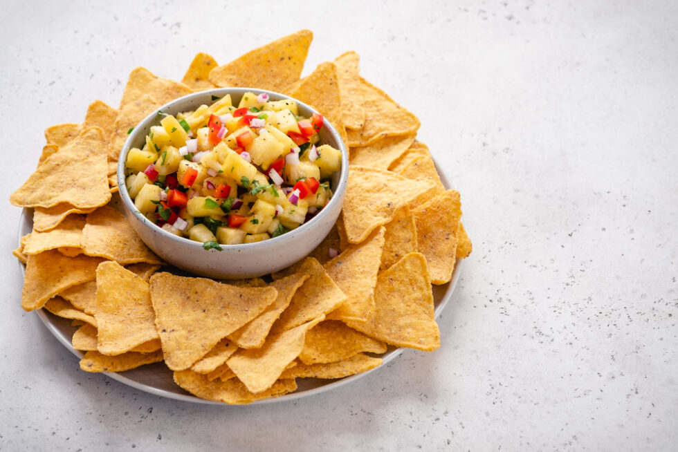 Homemade Pineapple Salsa - My Mini Meals